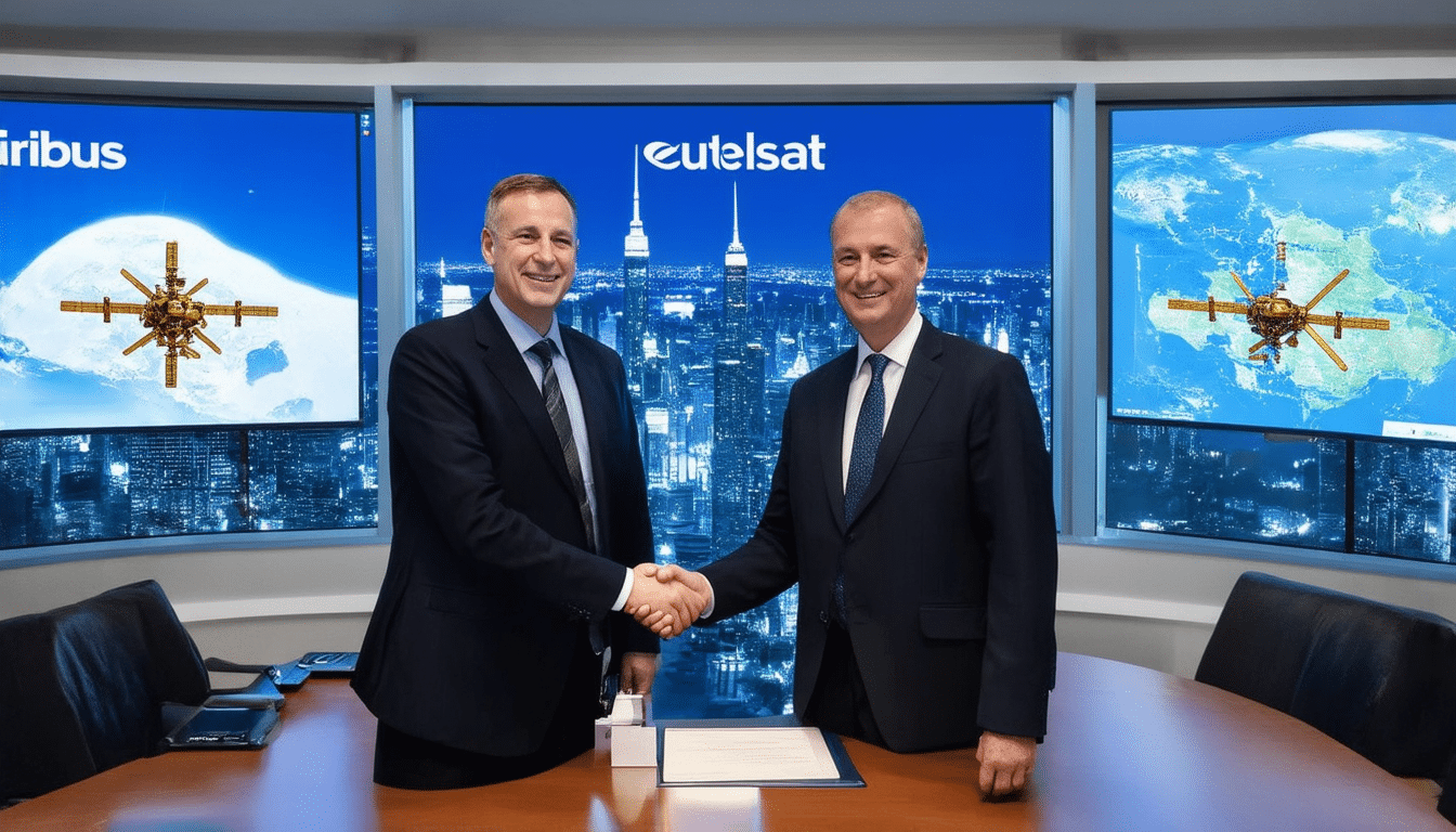 Airbus et Eutelsat : Une Constellation de 100 Satellites pour ...